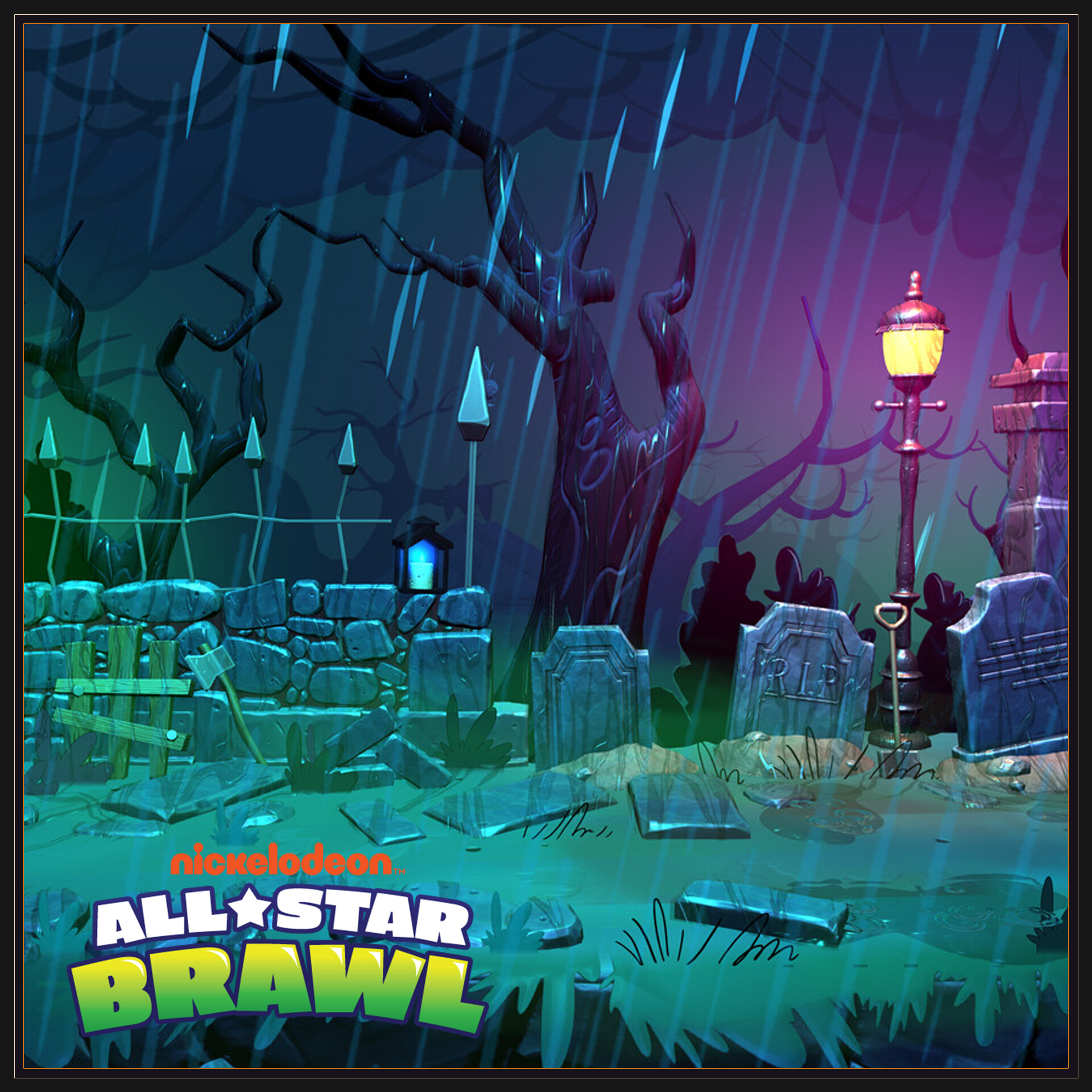 Xandra v. Antwerpen - Nickelodeon: All-Star Brawl - Levels