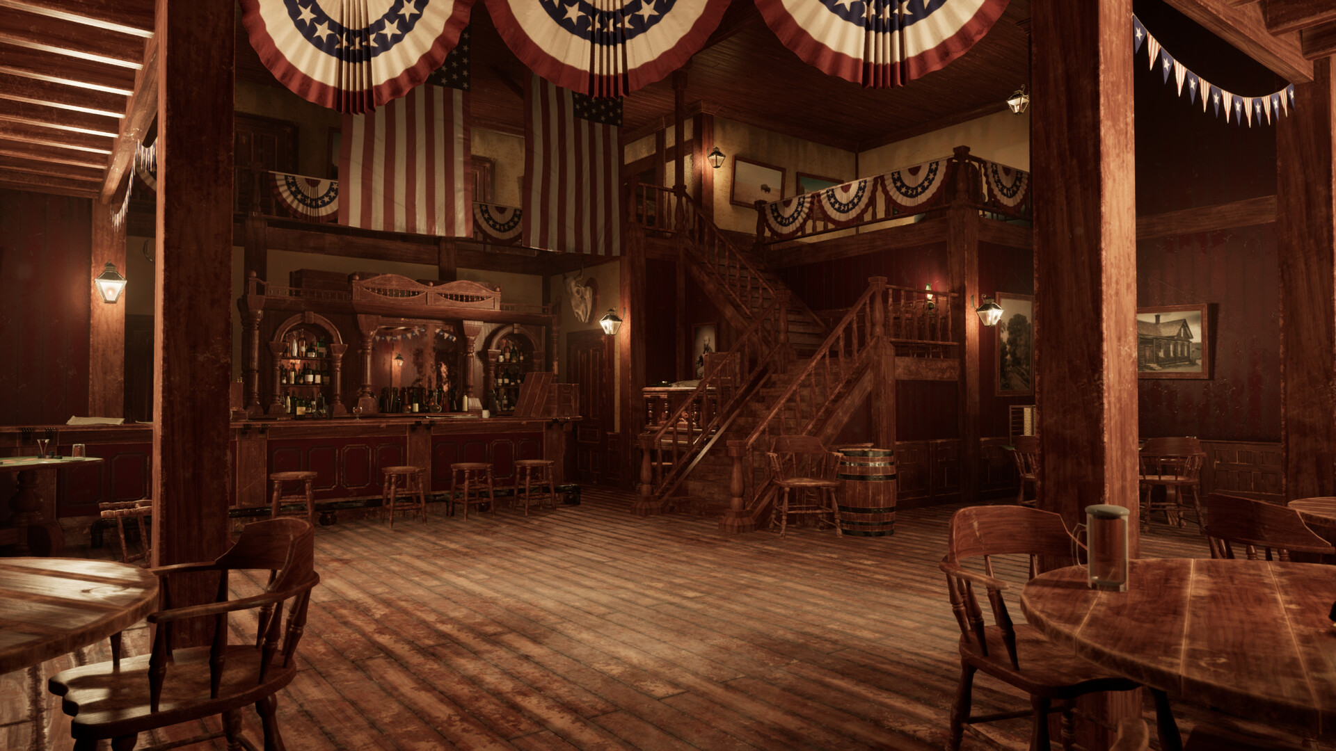 ArtStation - Williams Saloon, 1902