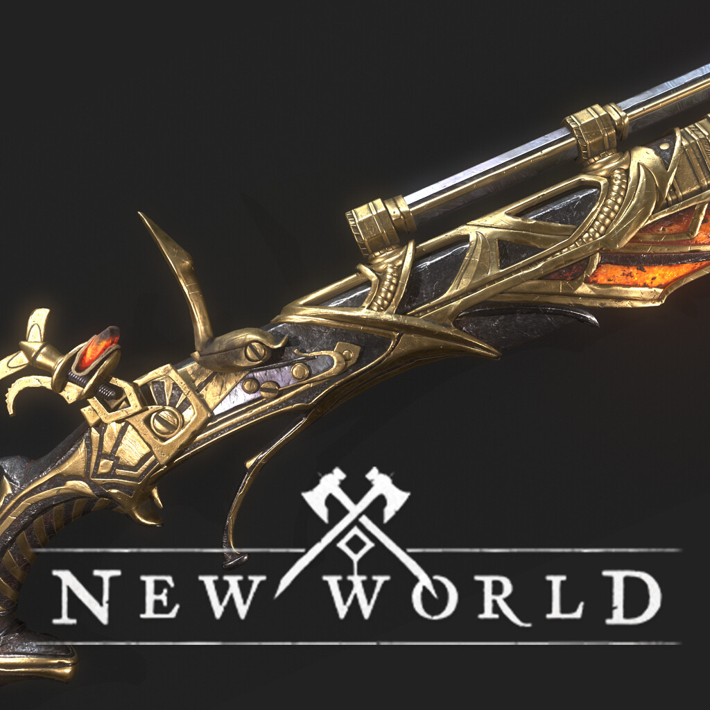 ArtStation - Molten Musket of the Ranger