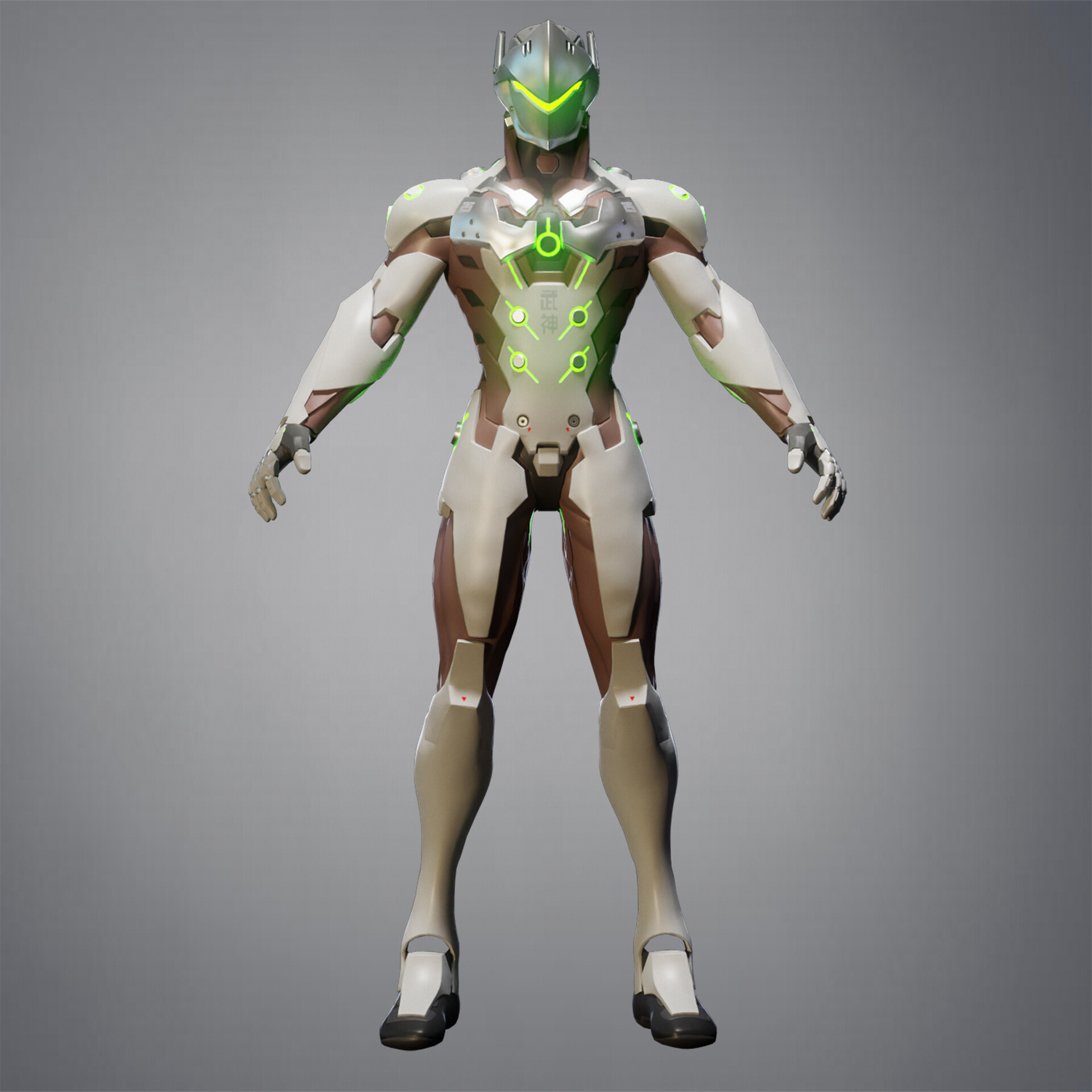 ArtStation - Genji Game Ready Fan Art