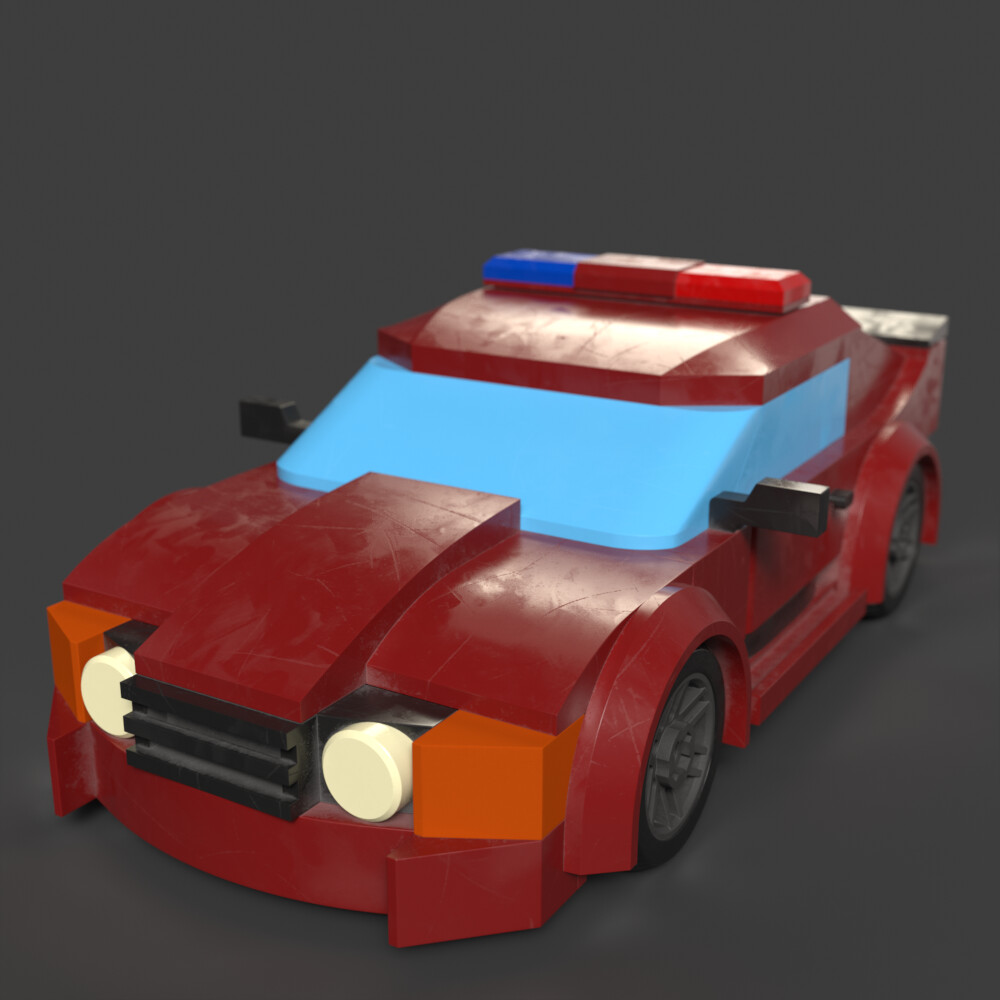 ArtStation - Lego car style
