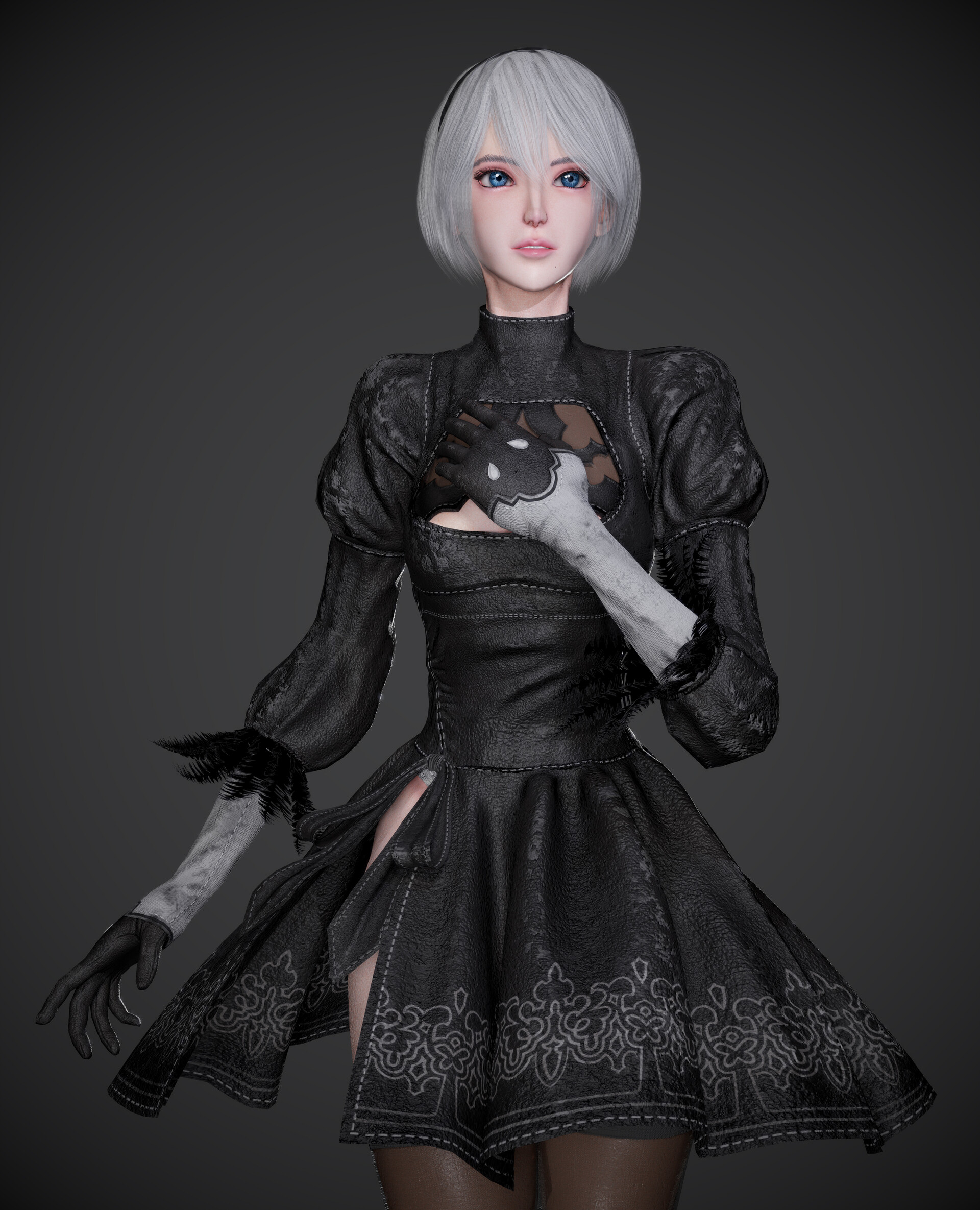 ArtStation - NieR: Automata 2B