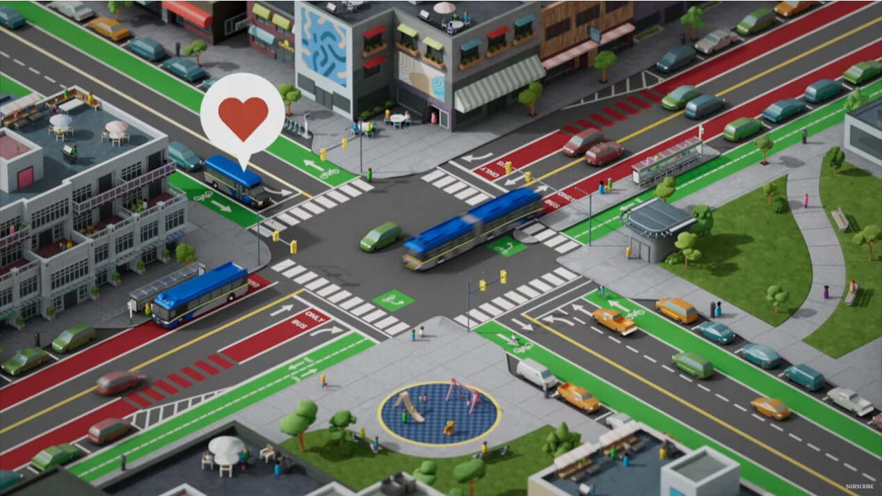 ArtStation - Translink infographic video