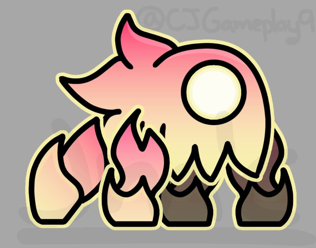 ArtStation - A monster fire