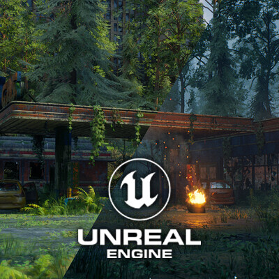 ArtStation - Unreal Engine Level Lighting Exercise | Post Apocalyptic