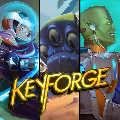 ArtStation - KEYFORGE CARD GAME - Illustration