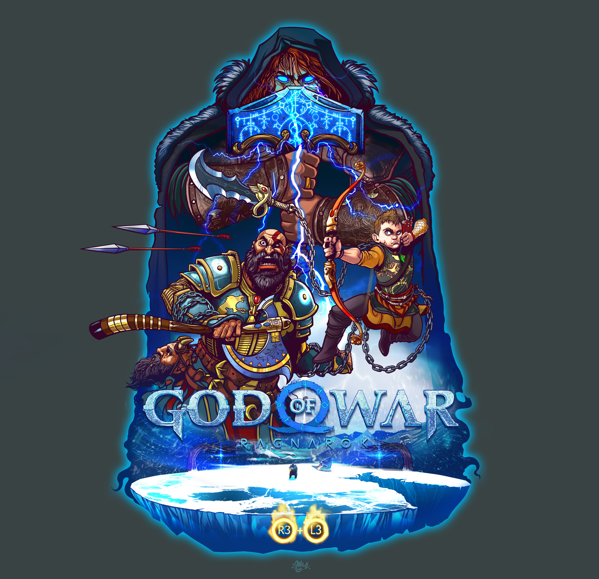 ArtStation - GOD OF WAR RAGNAROK