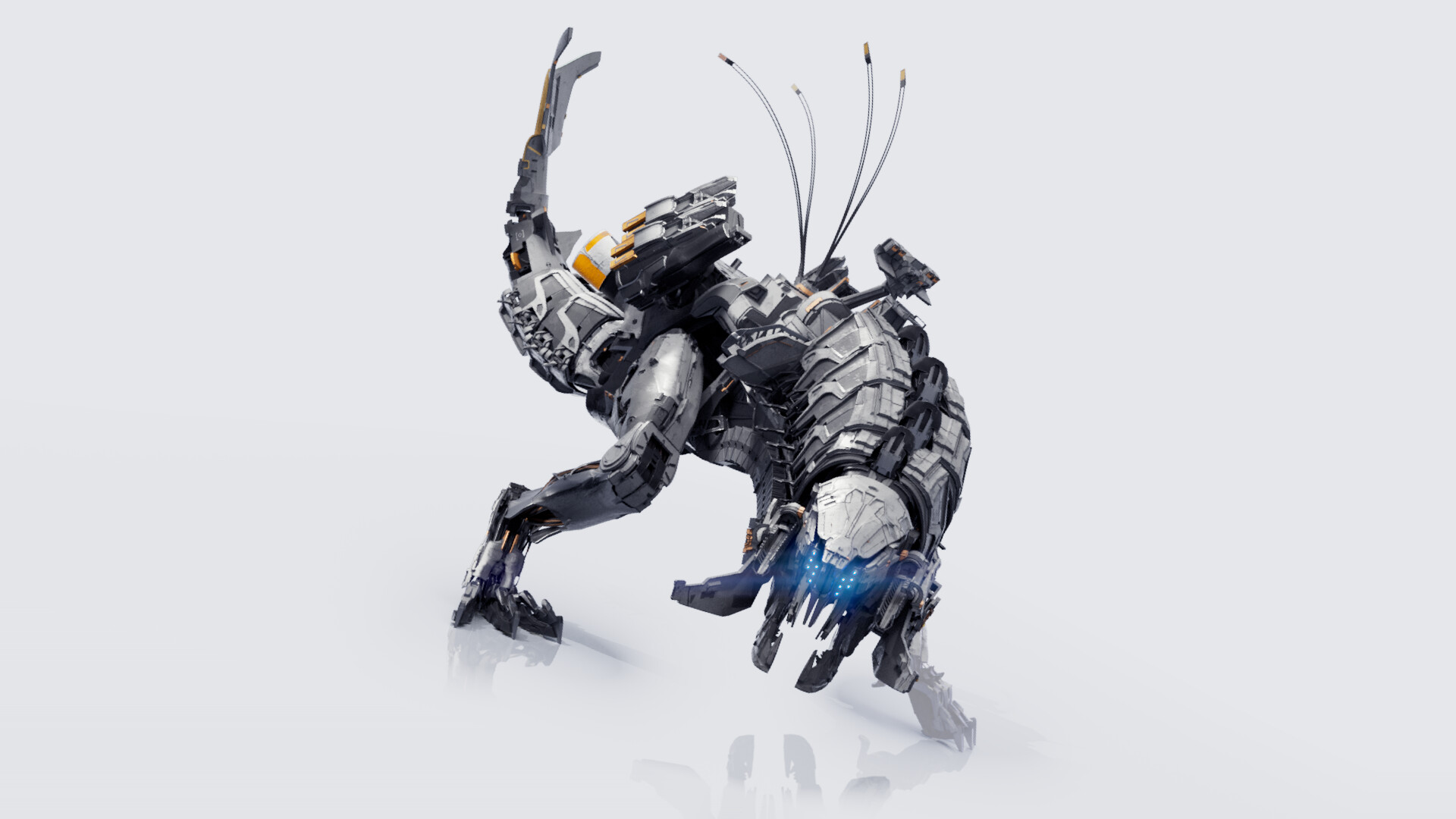 ArtStation - Thunderjaw from Horizon