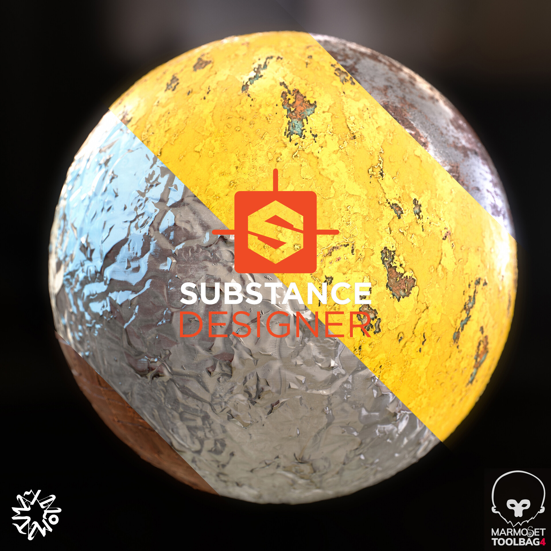 ArtStation - 24 Procedural Smart Materials Substance 3D Designer