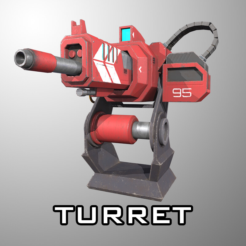 ArtStation - Turret