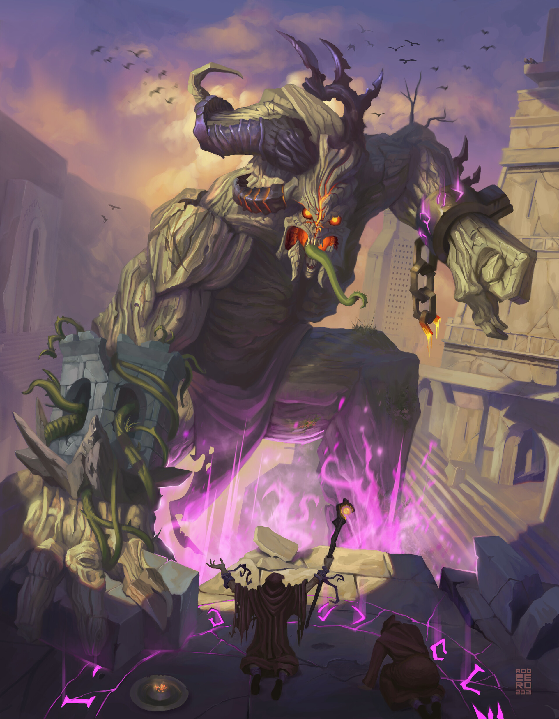 ArtStation - Blight Titan