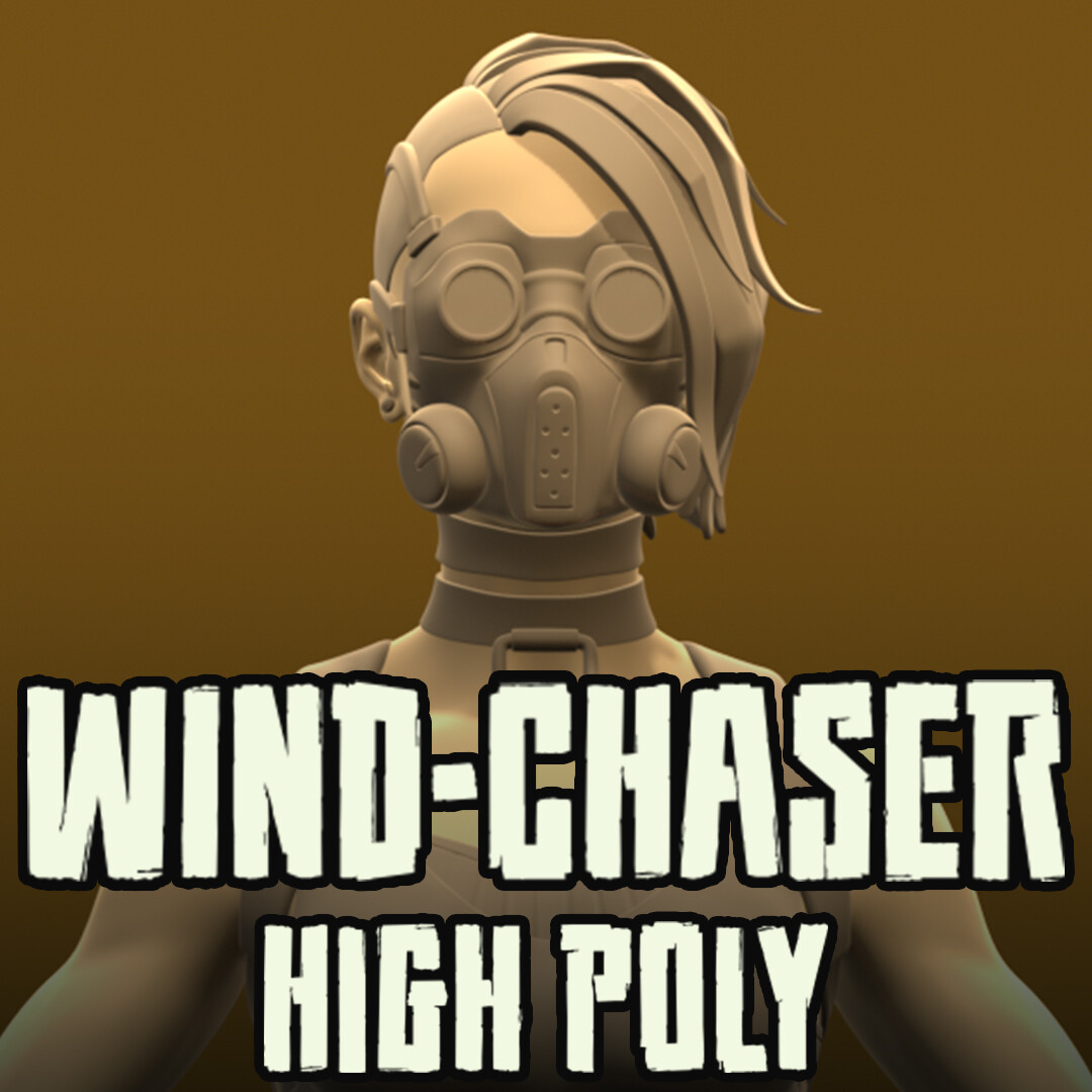 ArtStation - WIND-CHASER high poly