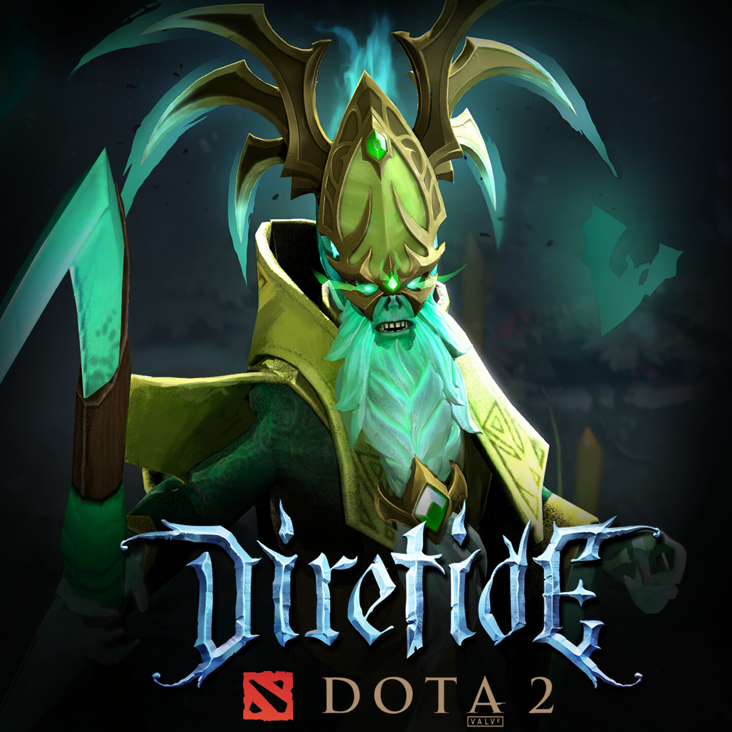 ArtStation - Sullen Sanctum - Necrophos immortal bundle, Dota 2