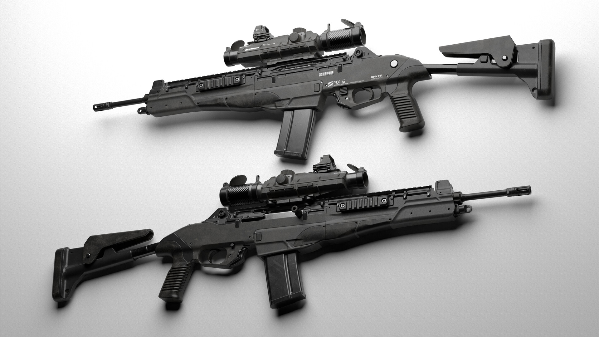 ArtStation - RX5 Fusil de tireur d’élite désigné