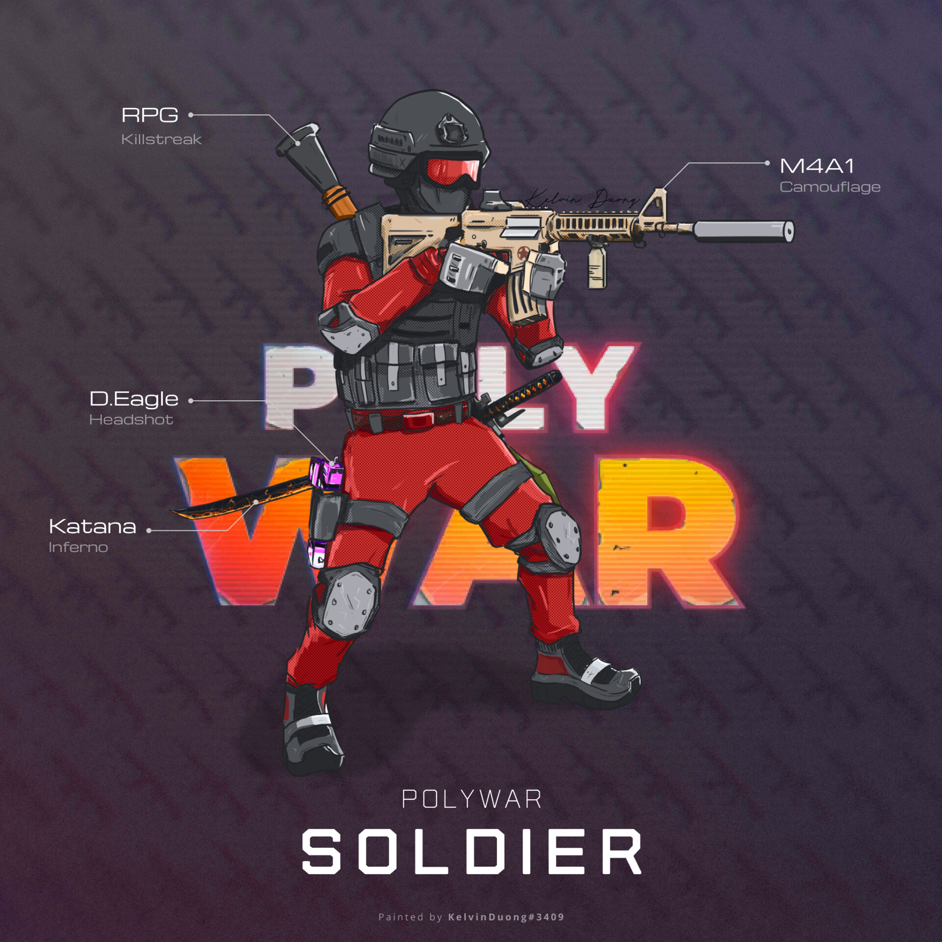 Kelvin Duong - #Character - POLYWAR