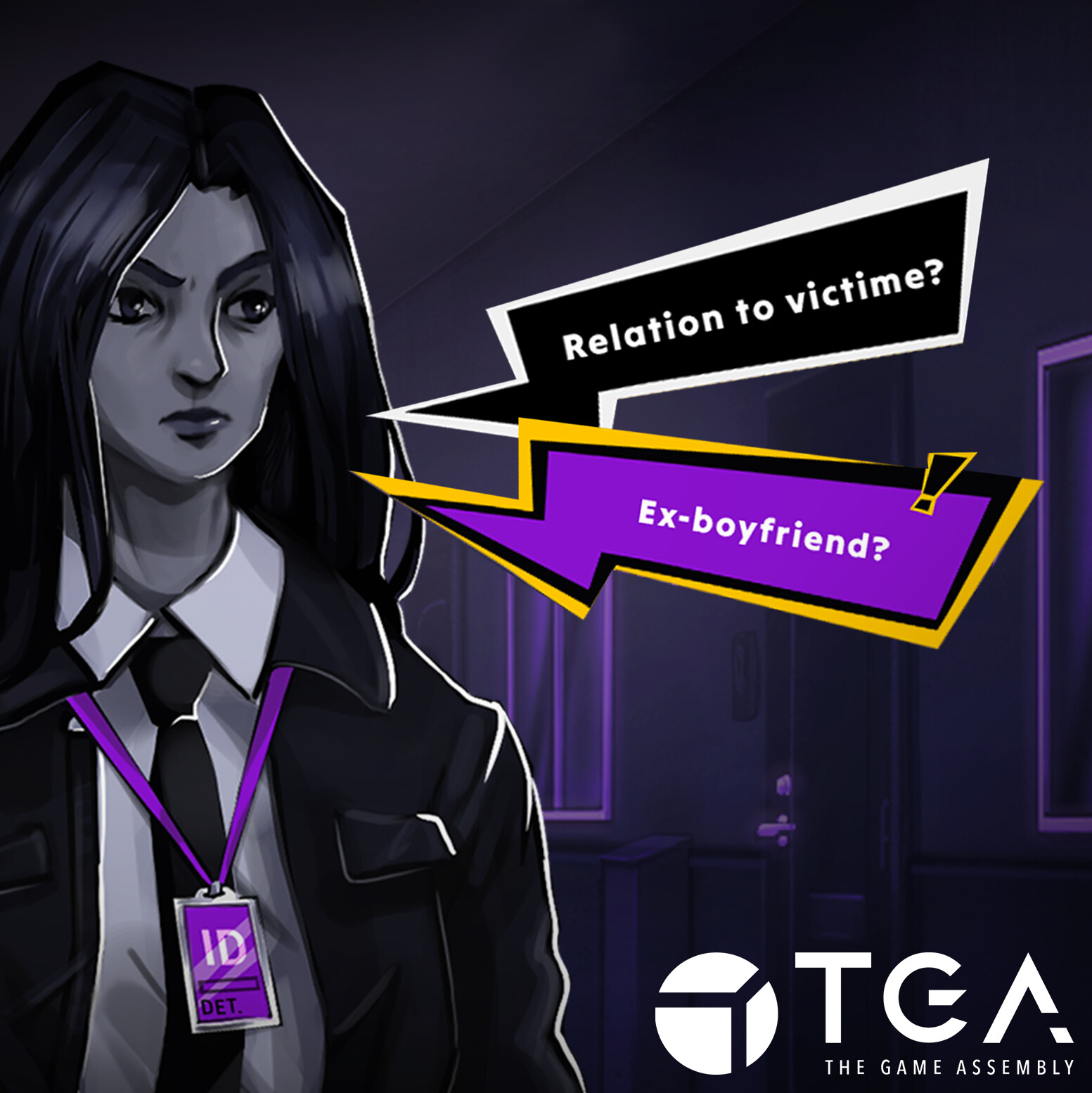 ArtStation - Detective Game UI