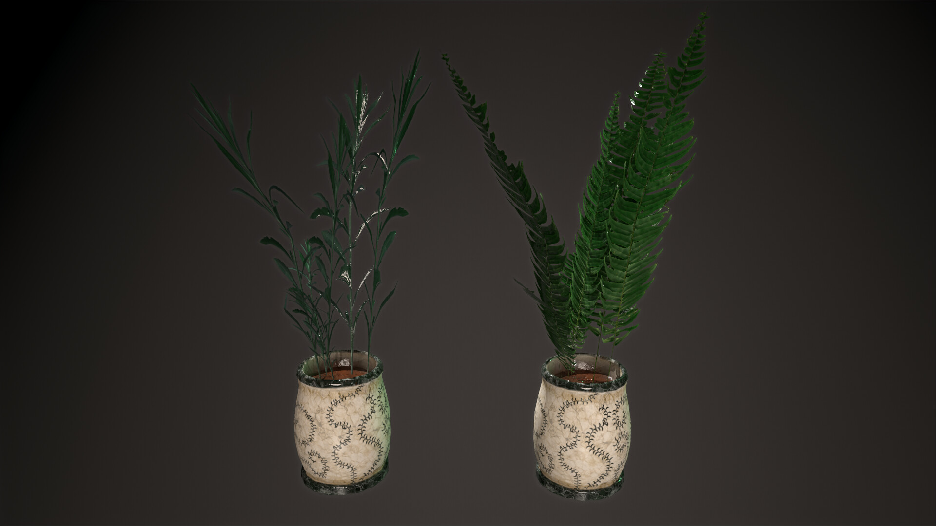 ArtStation - Plant Vase Props