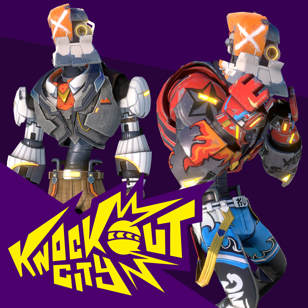 ArtStation - Knockout City Mugshot