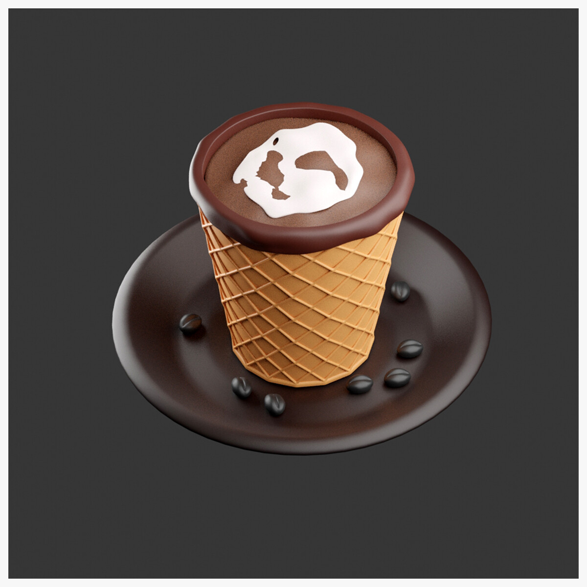 ArtStation - Coffee 3D Model