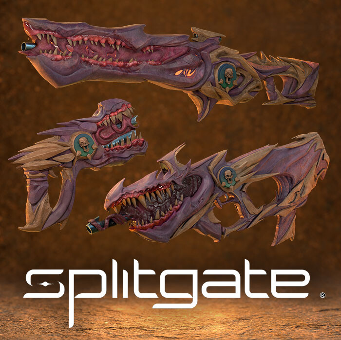 ArtStation - Skullcrusher skins - Splitgate