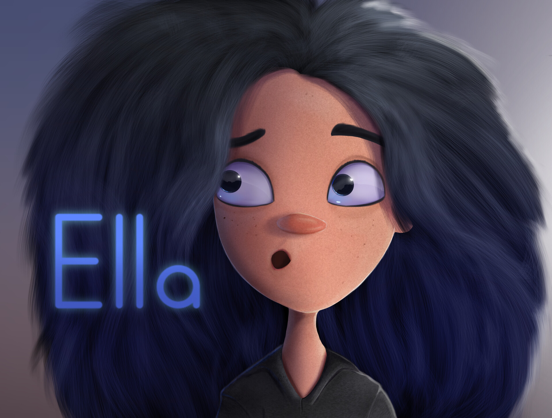 ArtStation - Ella - character design
