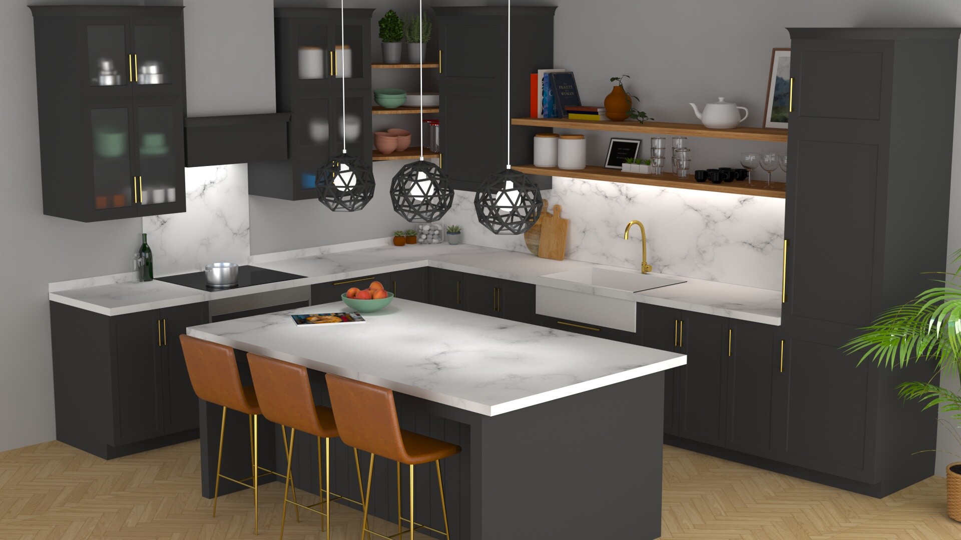 ArtStation - Kitchen - Visualization