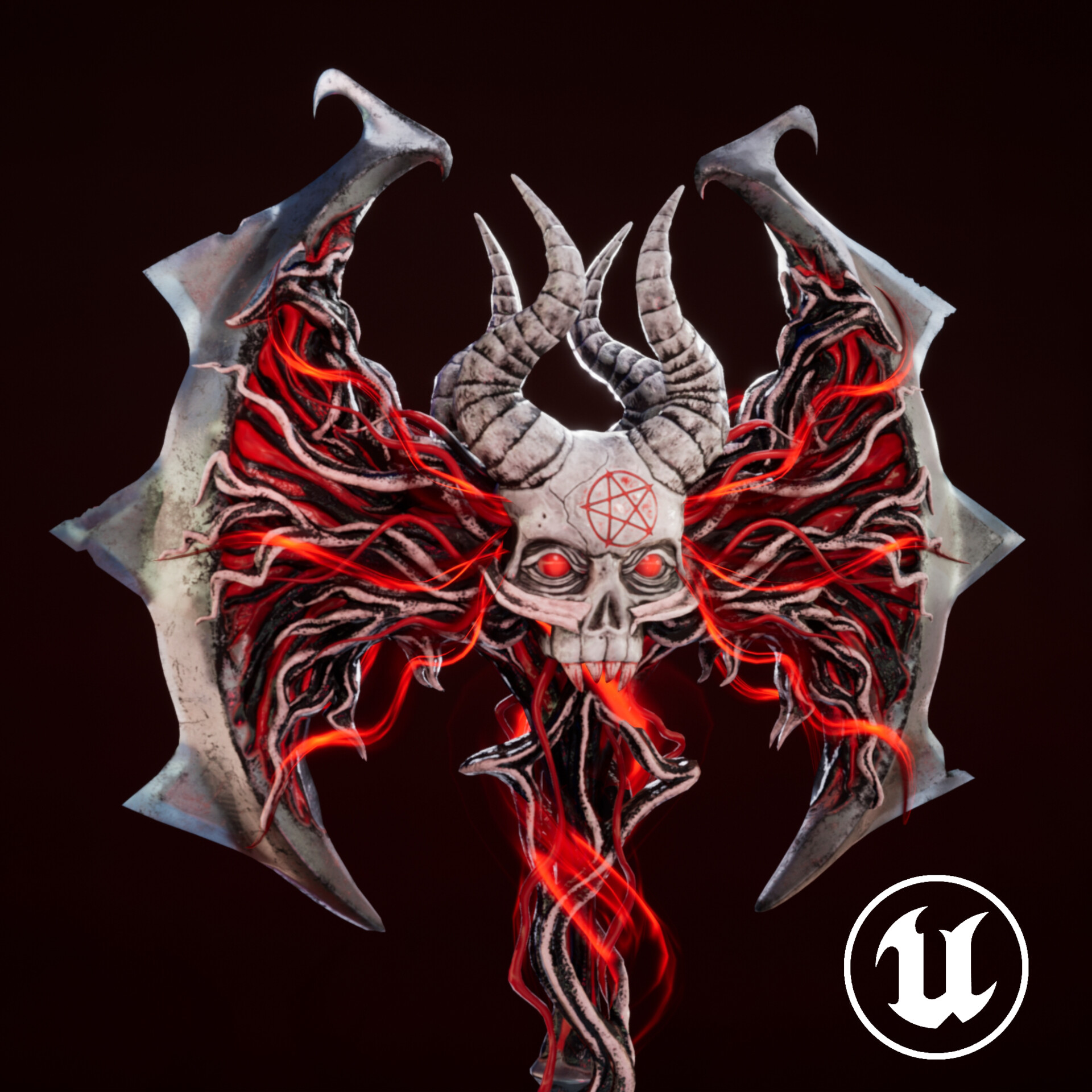 ArtStation - Demonic Axe