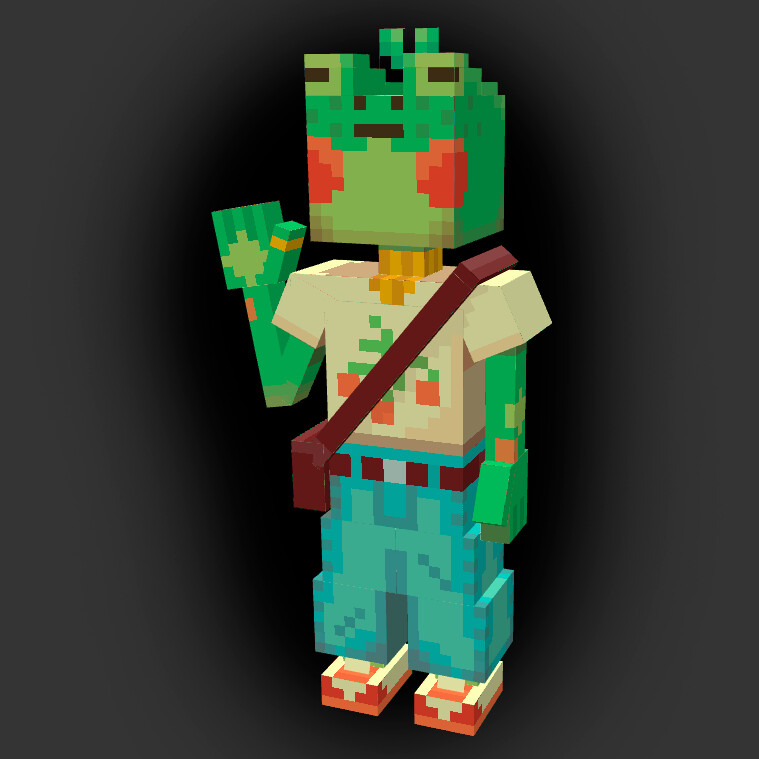 ArtStation - Frogee person