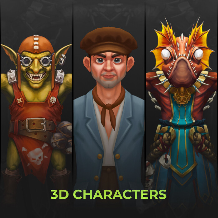 ArtStation - 3D CHARACTERS