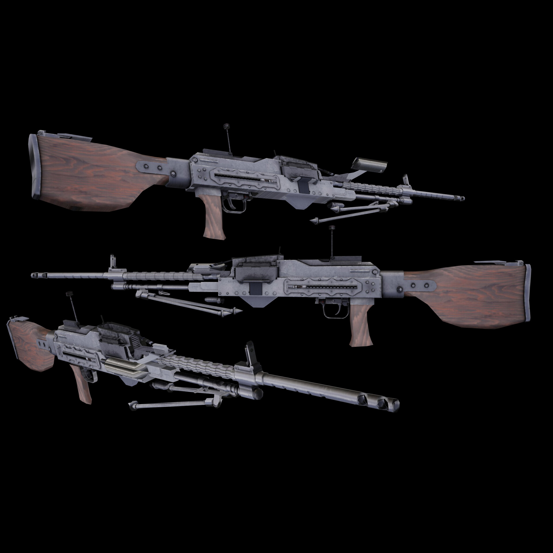 ArtStation - Light Machine Gun