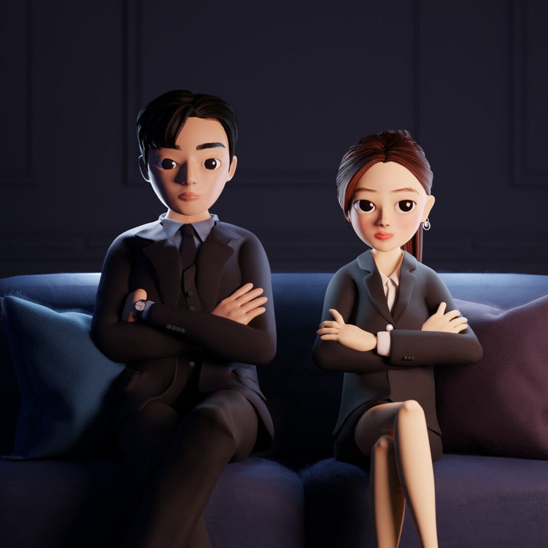 ArtStation - What's Wrong With Secretary Kim ? Lee Young Joon & Kim Mi So