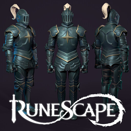 ArtStation - Rune God Armour Remaster - Runescape