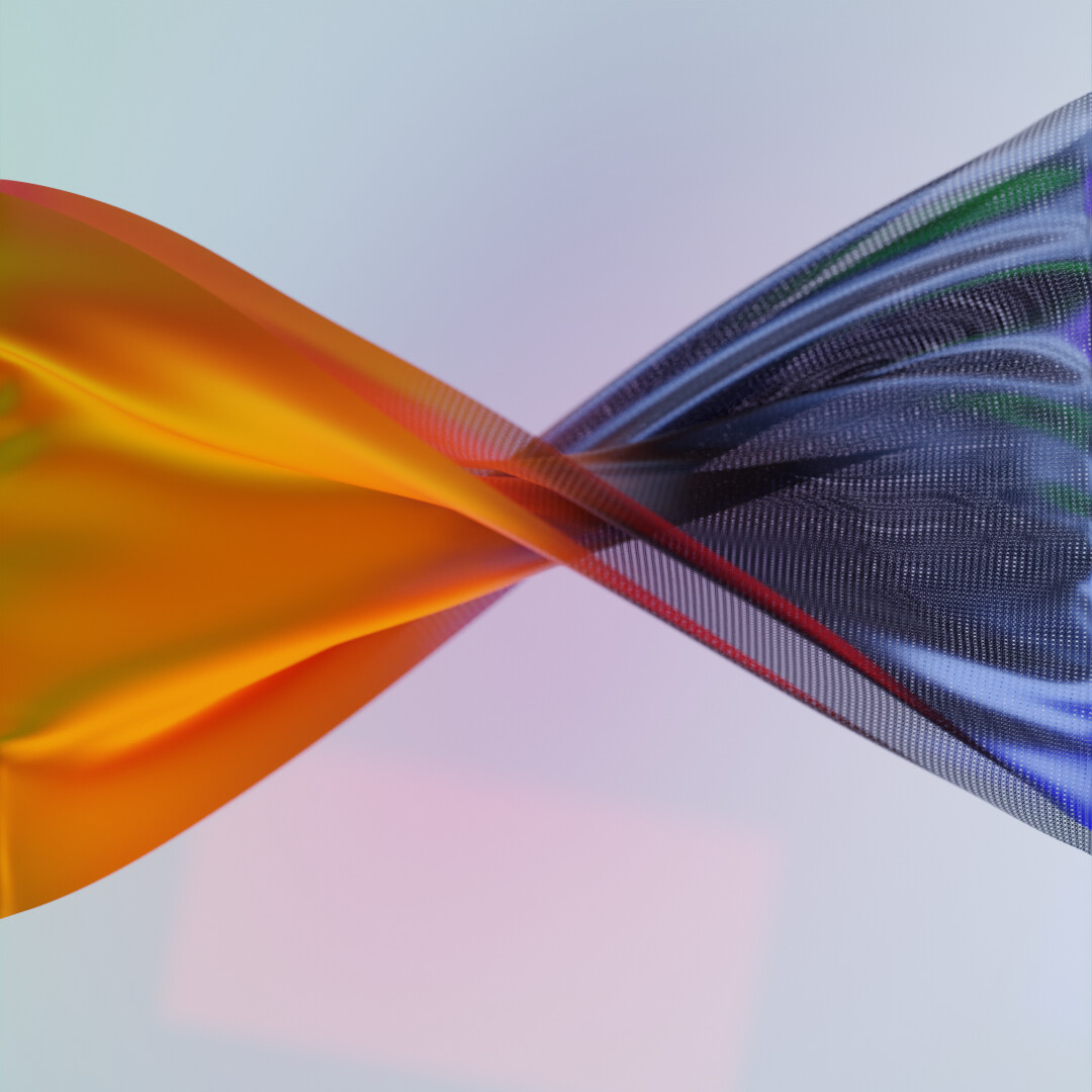 ArtStation - Silk and mesh cloth simulation