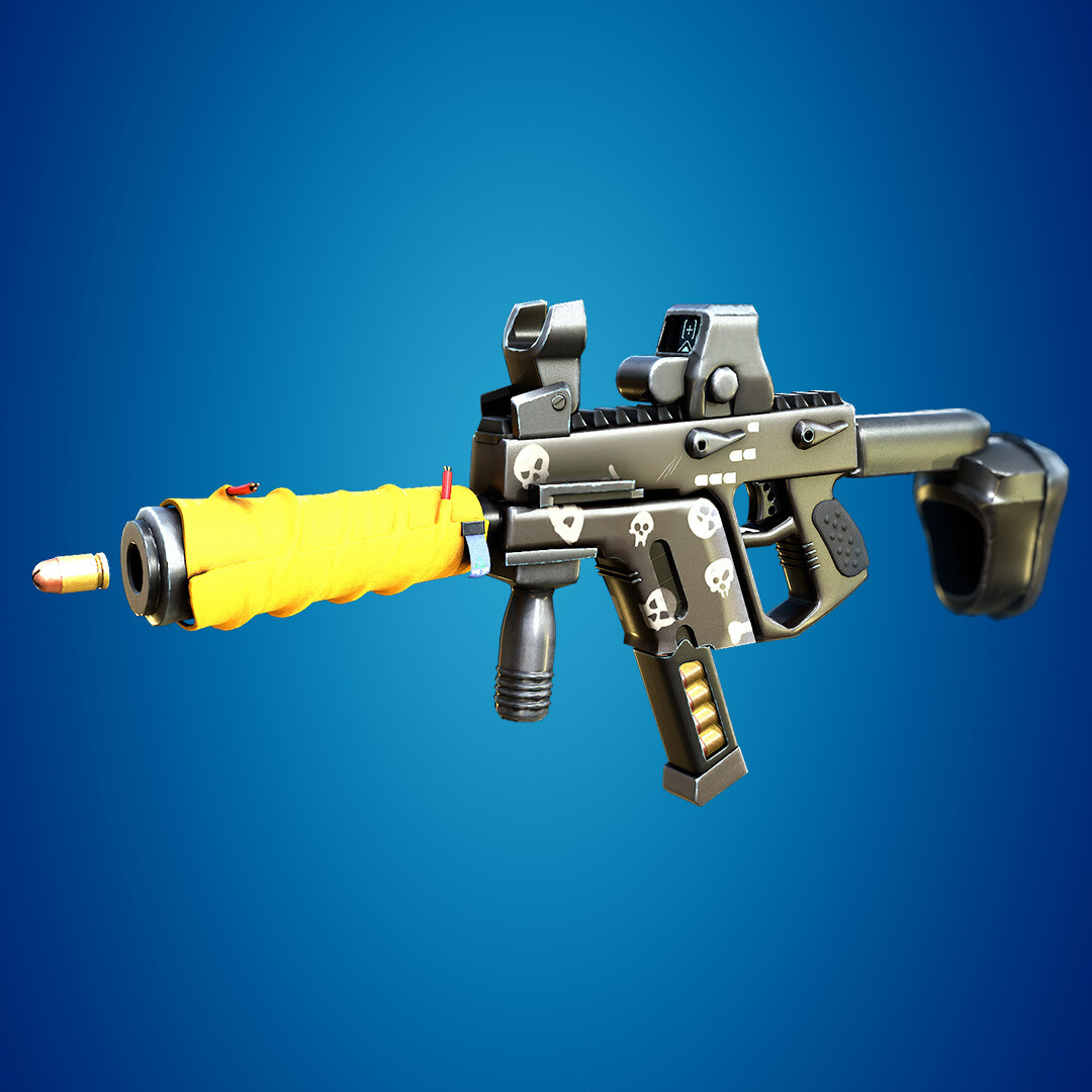 ArtStation - Stylized Vector Gun