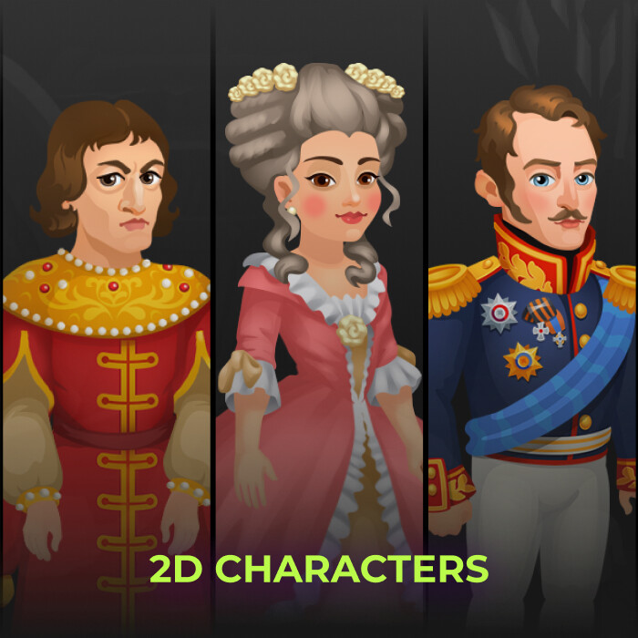 ArtStation - 2D CHARACTERS