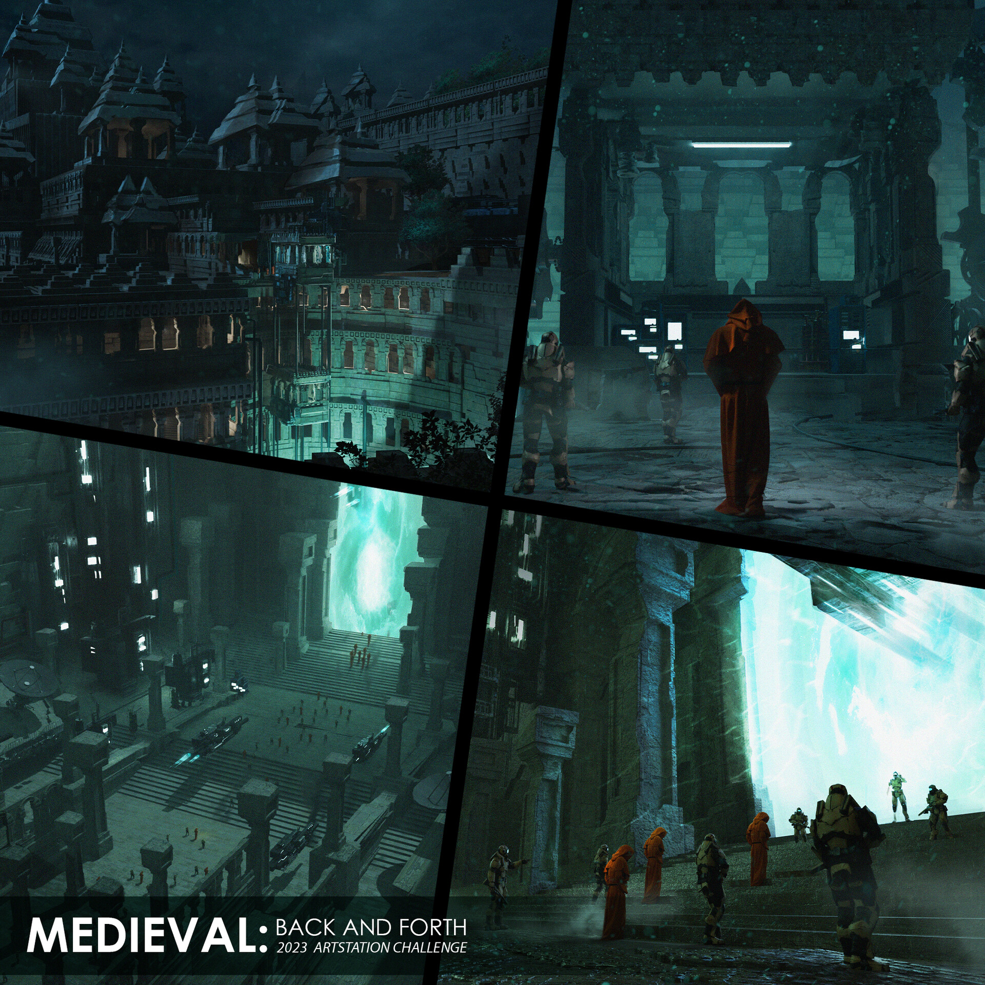 ArtStation - Medieval: Back and forth