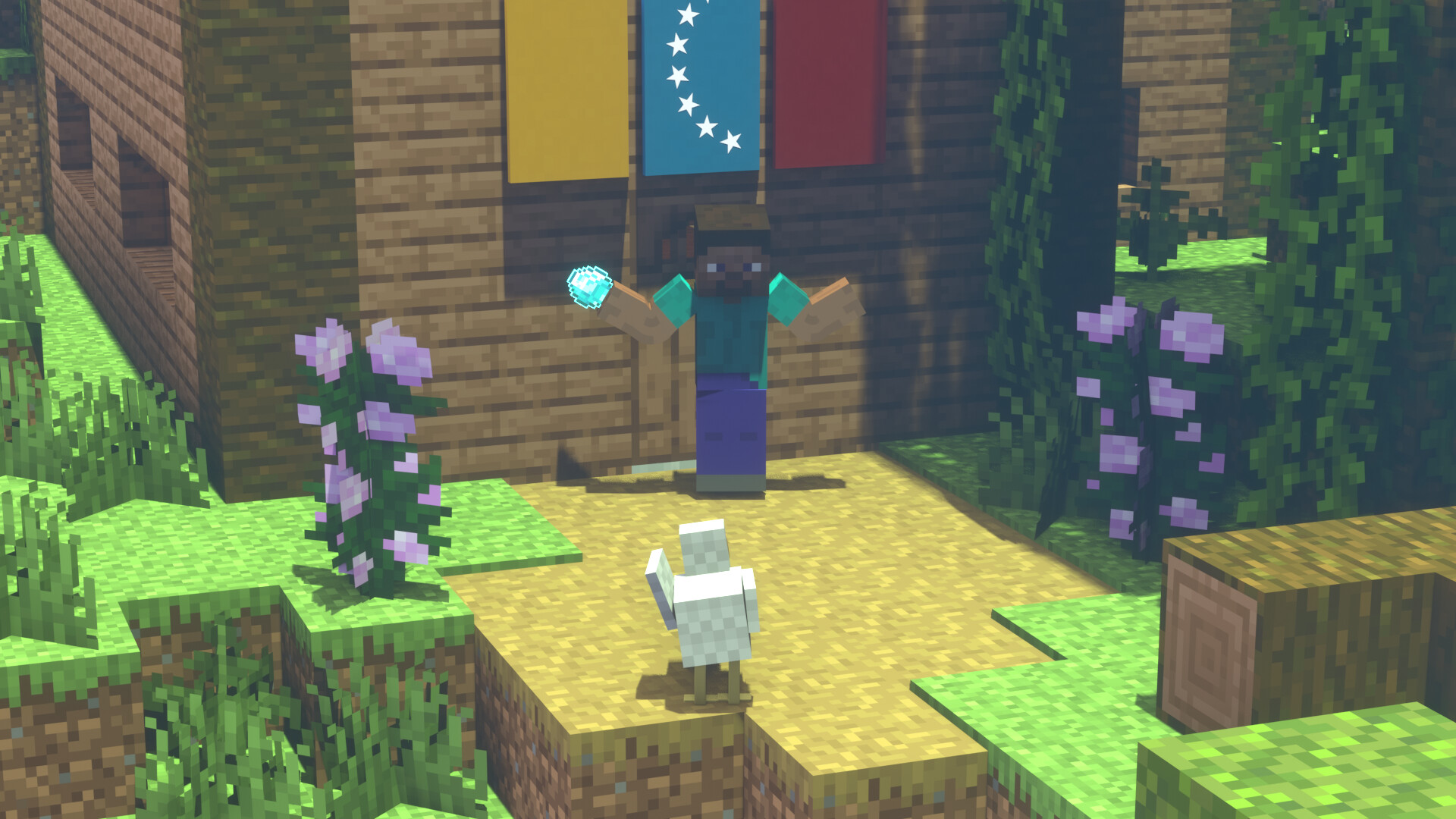 ArtStation - Minecraft Powerful Diamond Animatión