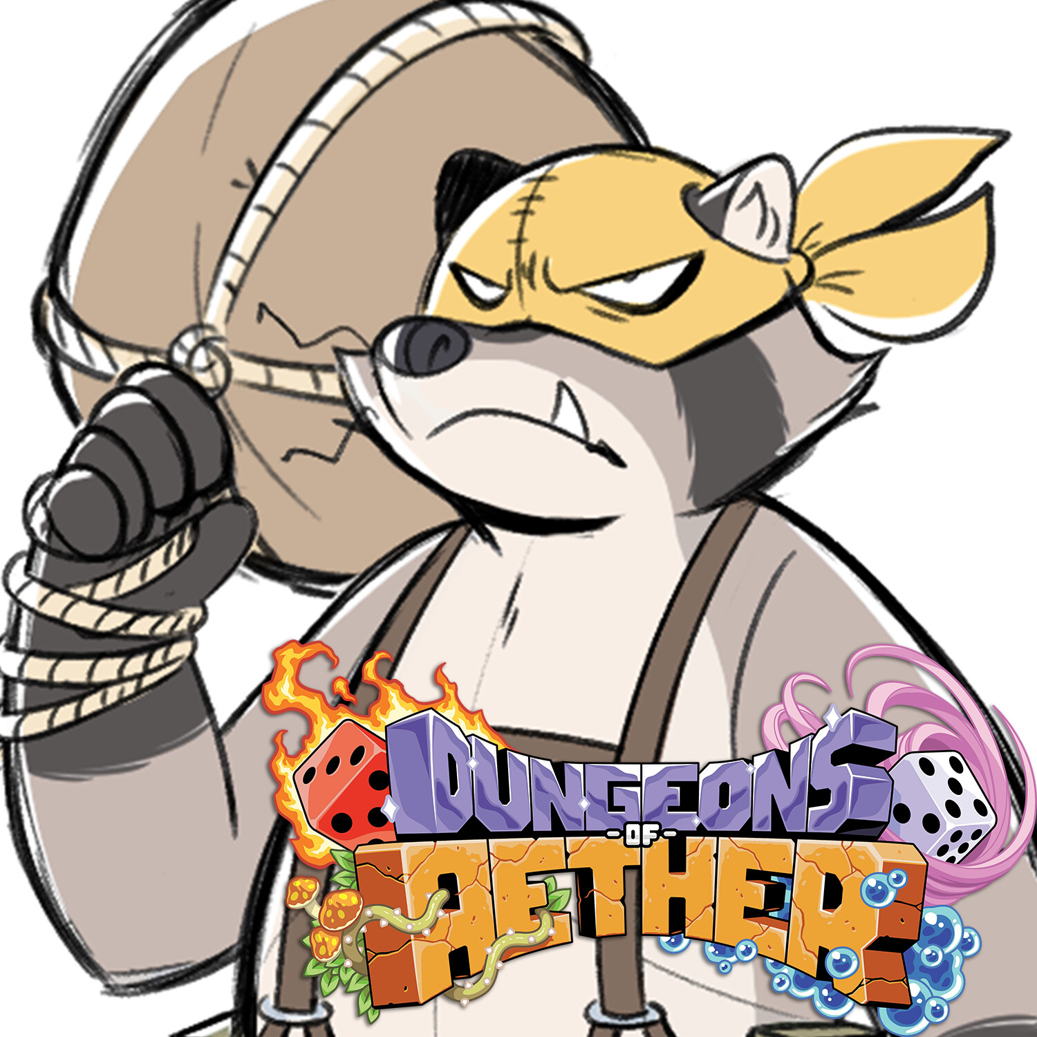 ArtStation - Dungeons of Aether - Large Bandit Enemy