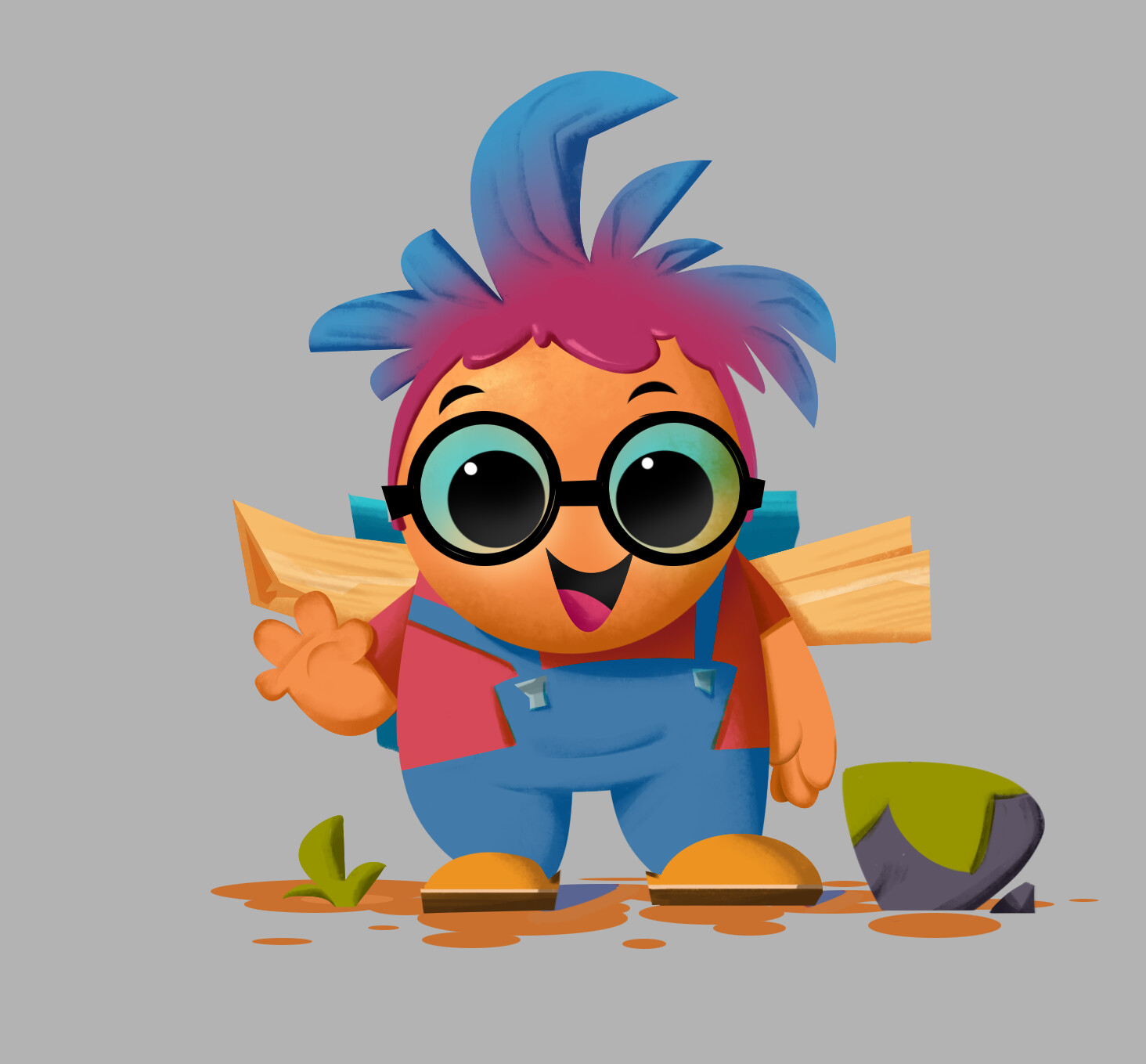 ArtStation - Mascot Design Idea 1