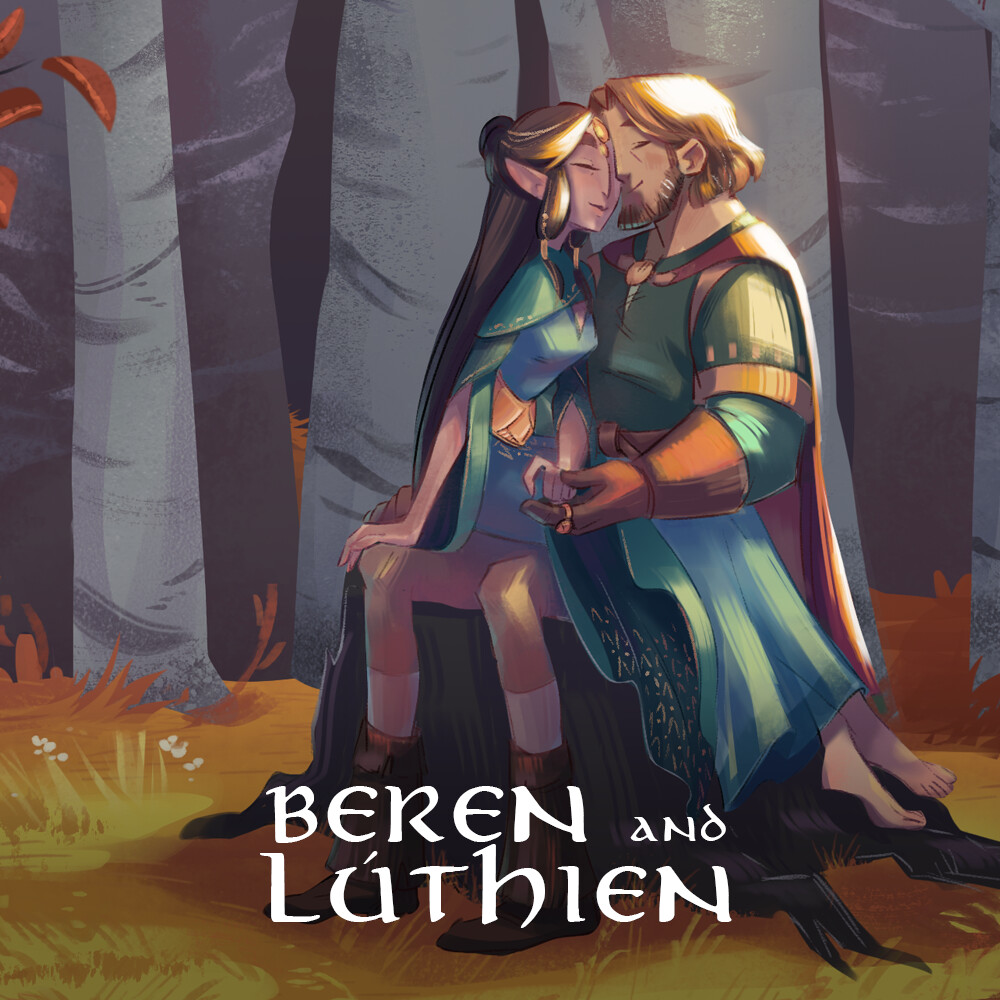 ArtStation - Beren and Lúthien - Visual Development Portfolio 2023