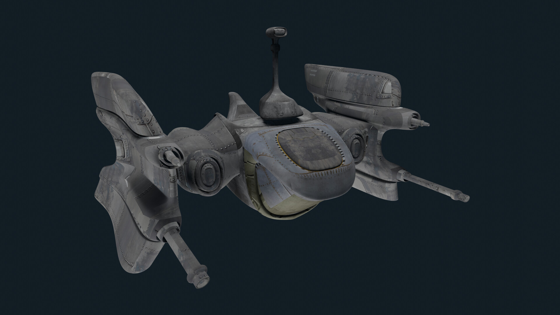 ArtStation - 3D Concept Vehicle inspired by Metal Slug