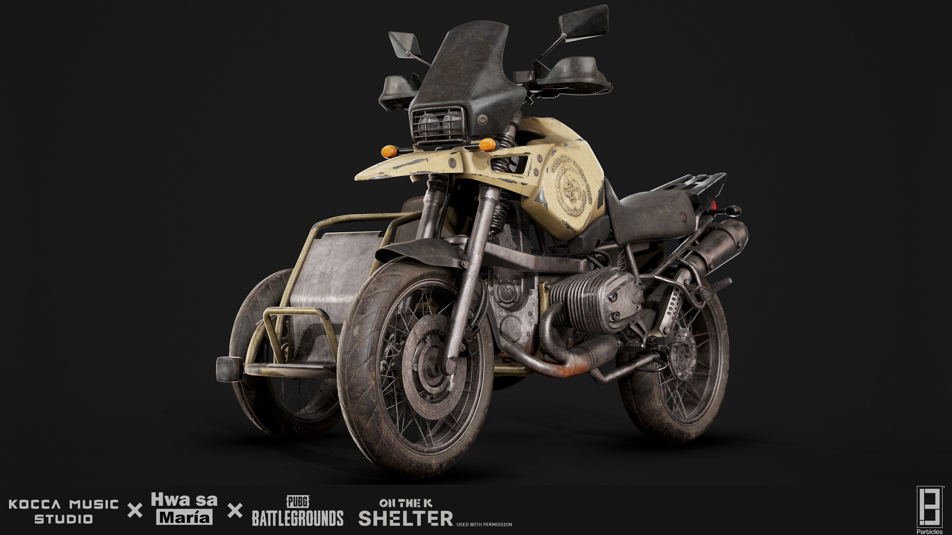 ArtStation - PUBG | Motorcycle