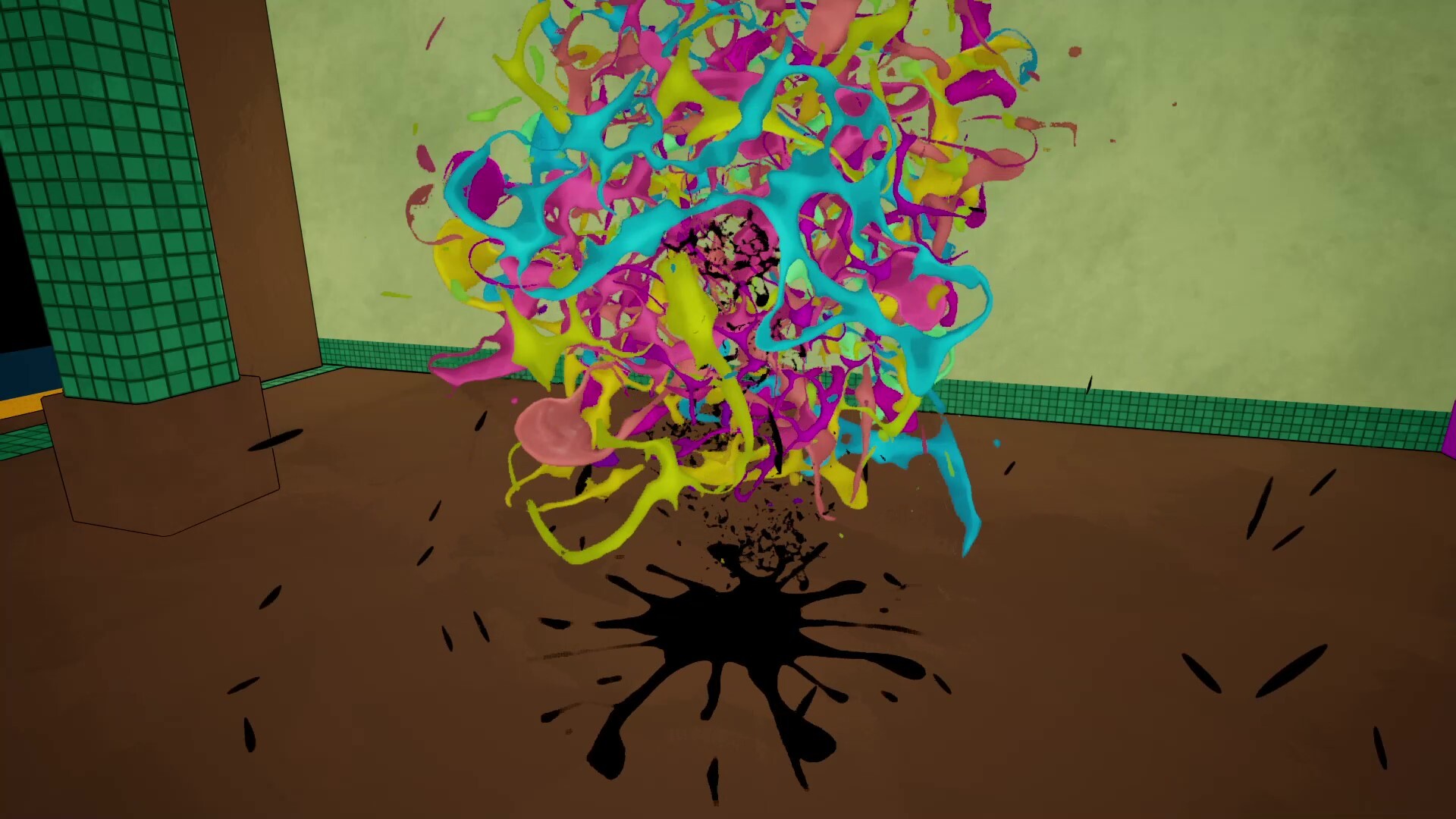 ArtStation - Stylized Paint Explosion Enemy Death VFX - Game VFX Lying ...
