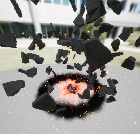 ArtStation - Meteor Attack - VFX #3