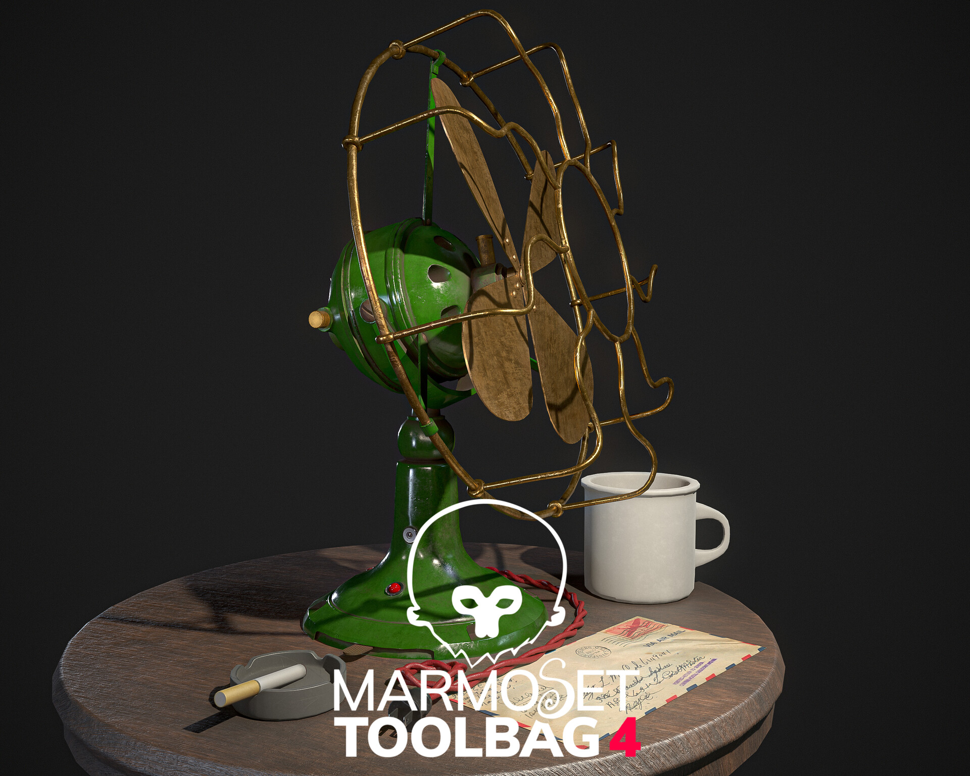 ArtStation - Vintage Fan