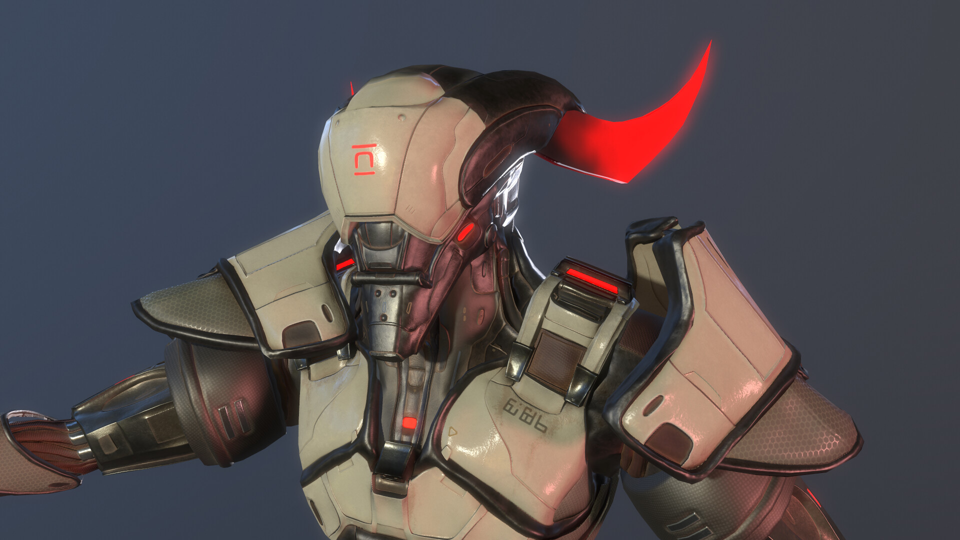 ArtStation - Demonic Cyborg