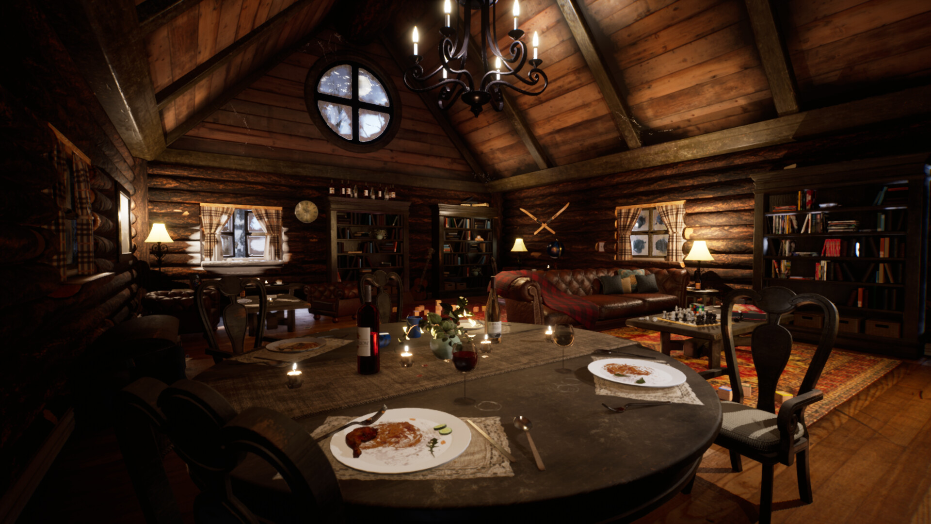 ArtStation - Log Cabin