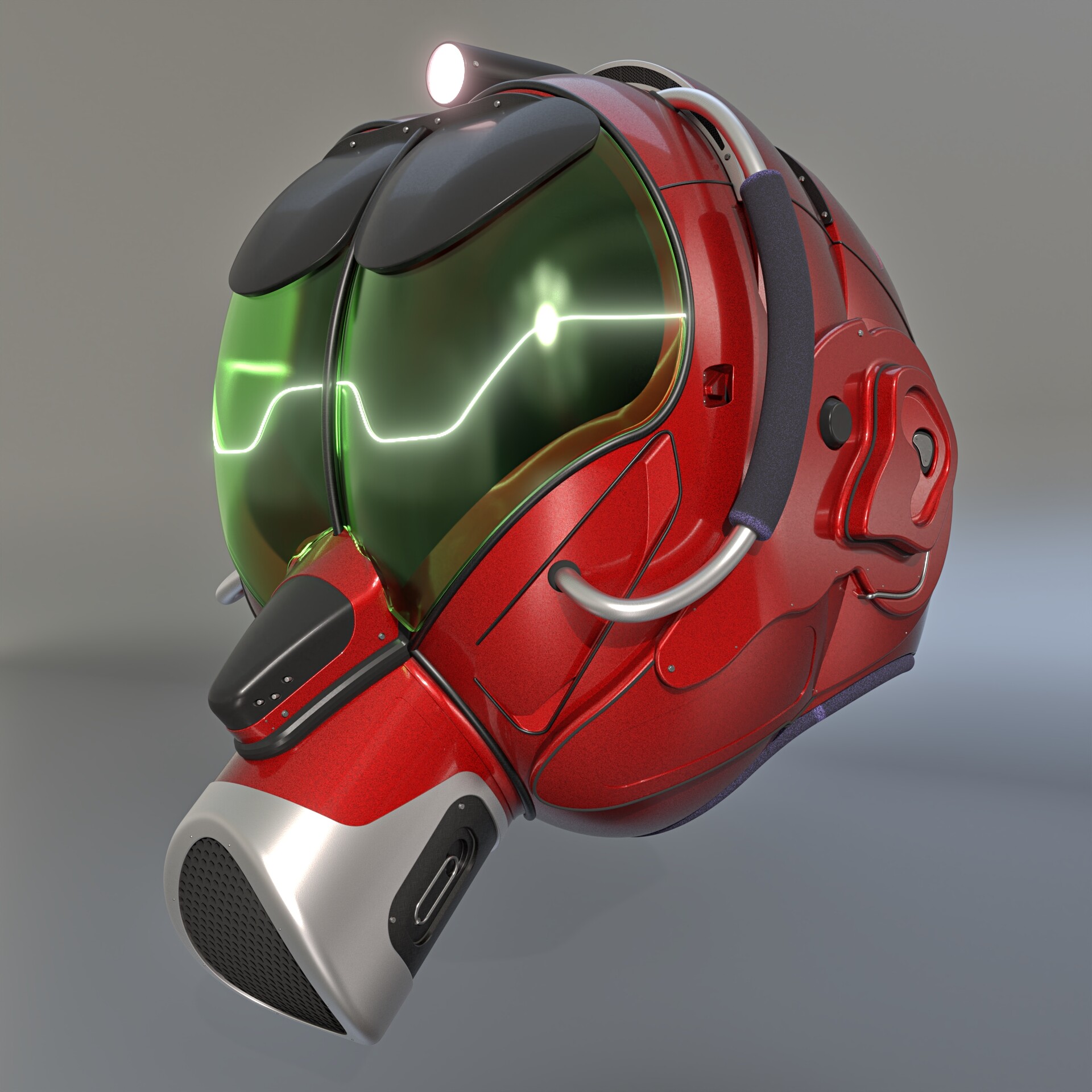 ArtStation - My first helmet