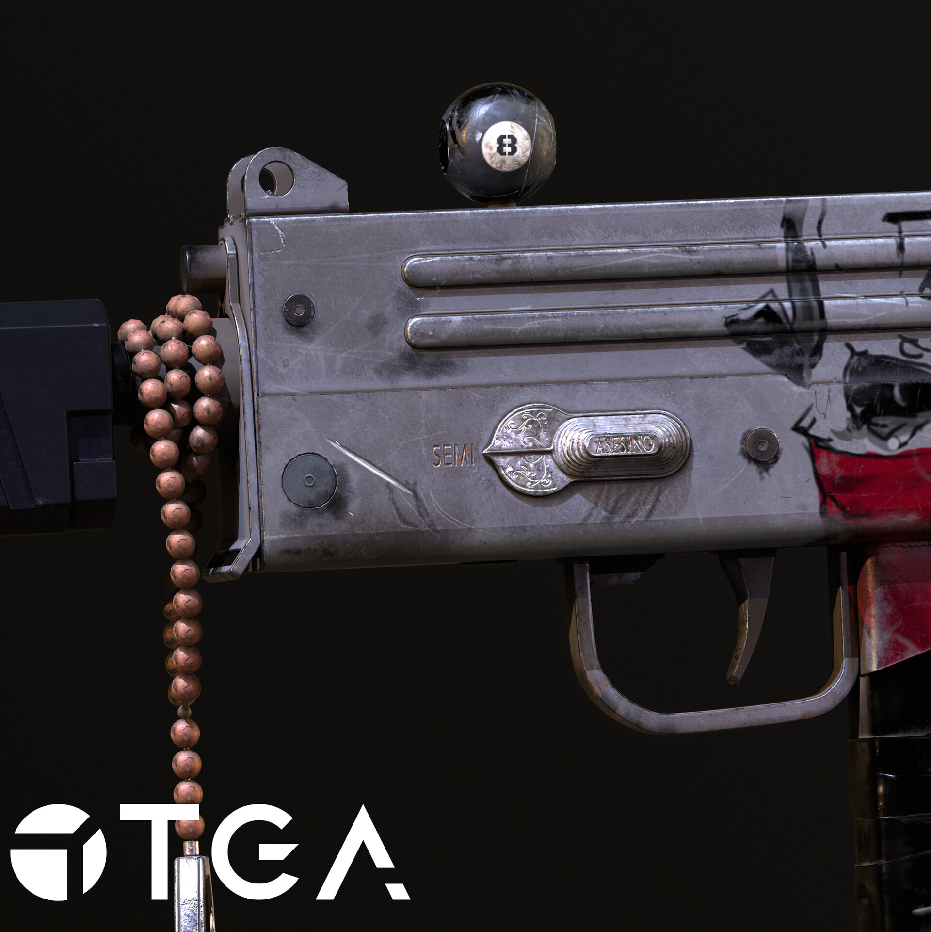 ArtStation - Mac-10 Uzi game ready