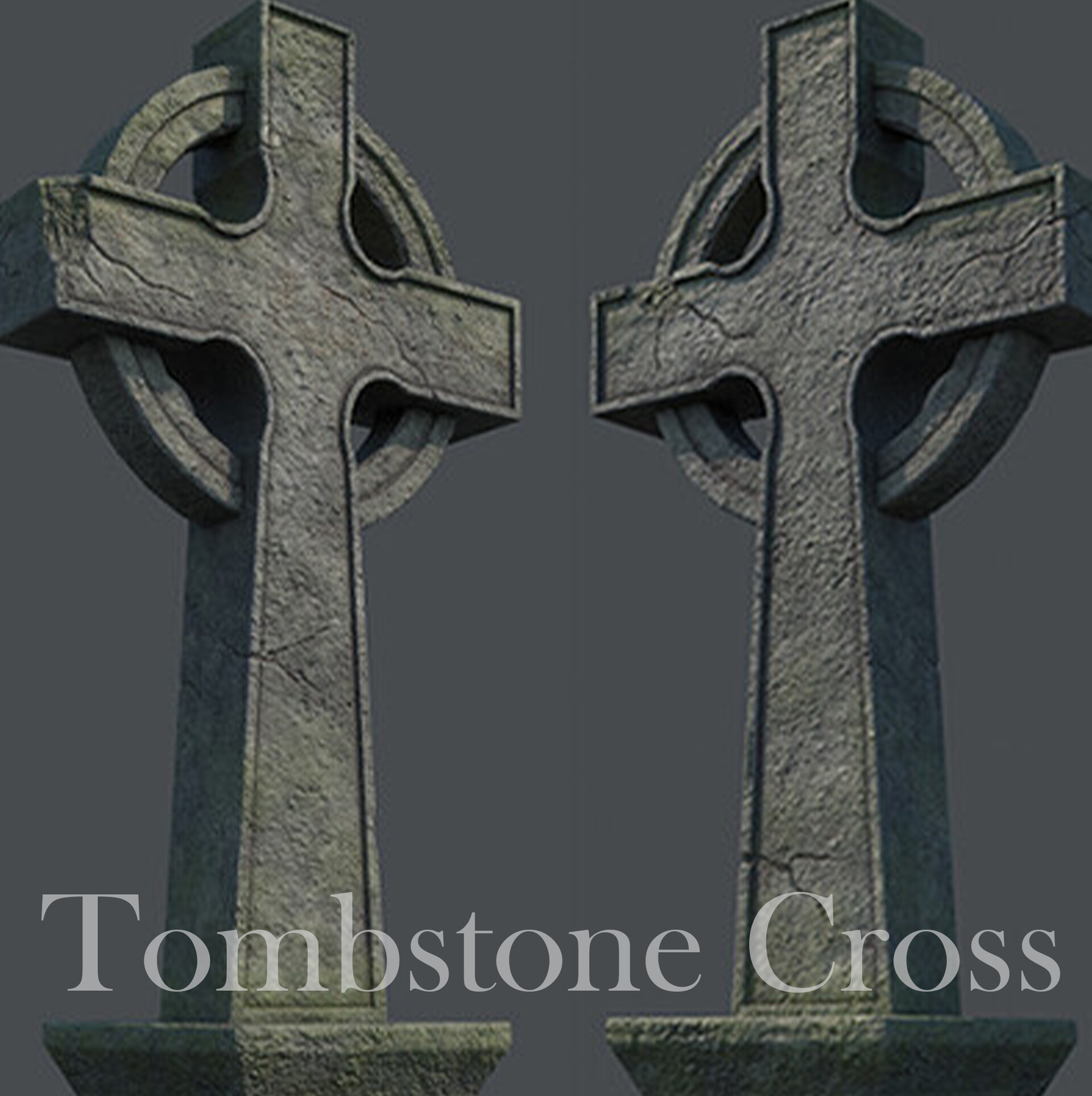 ArtStation - Tombstone Cross